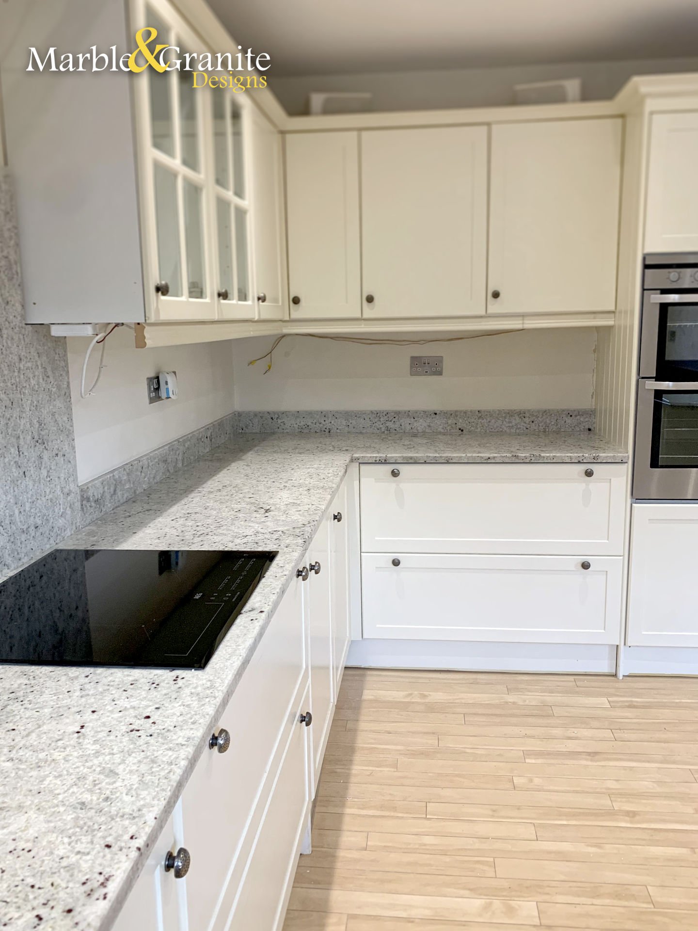 Colonial White Granite Transforms Herefordshire Kitchen • Marble ...